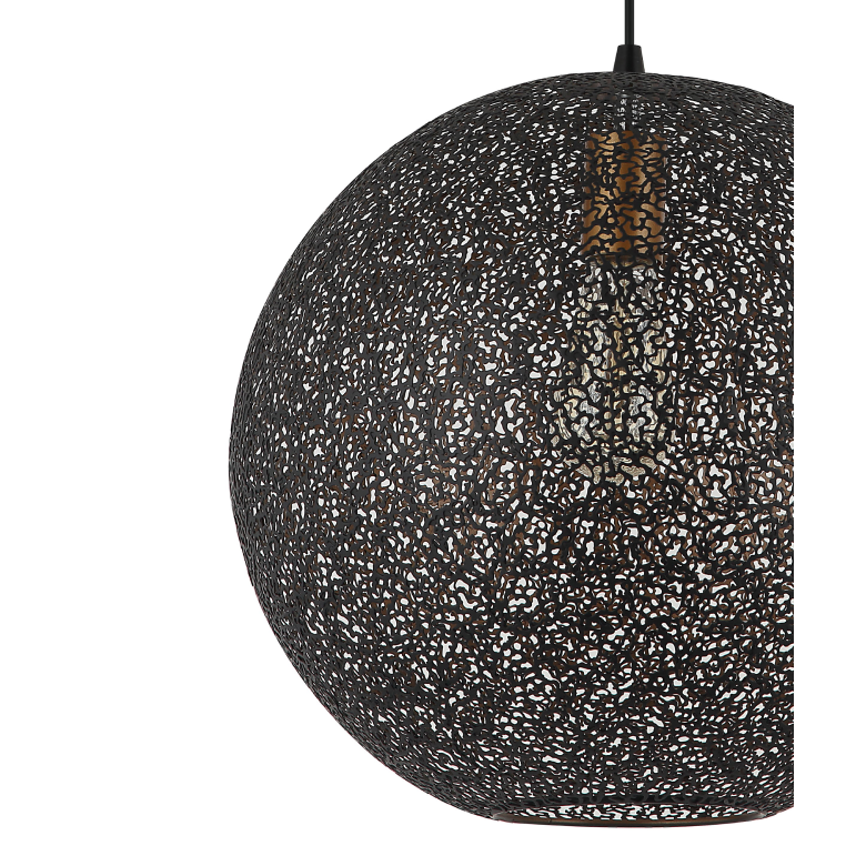 Chericoni Rolo Hanglamp - 1 Lichts - Ø40 cm - Zwart - Chericoni