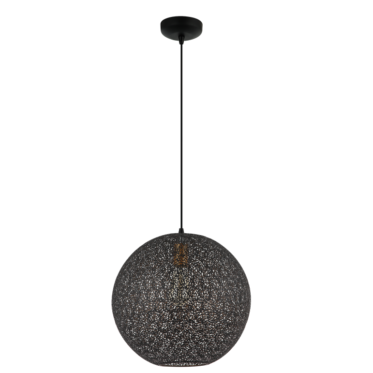 Chericoni Rolo Hanglamp - 1 Lichts - Ø40 cm - Zwart - Chericoni